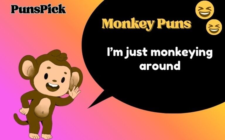 🐒 300 Monkey Puns: Banana Jokes, jungle wordplay, Perfect for Captions ...